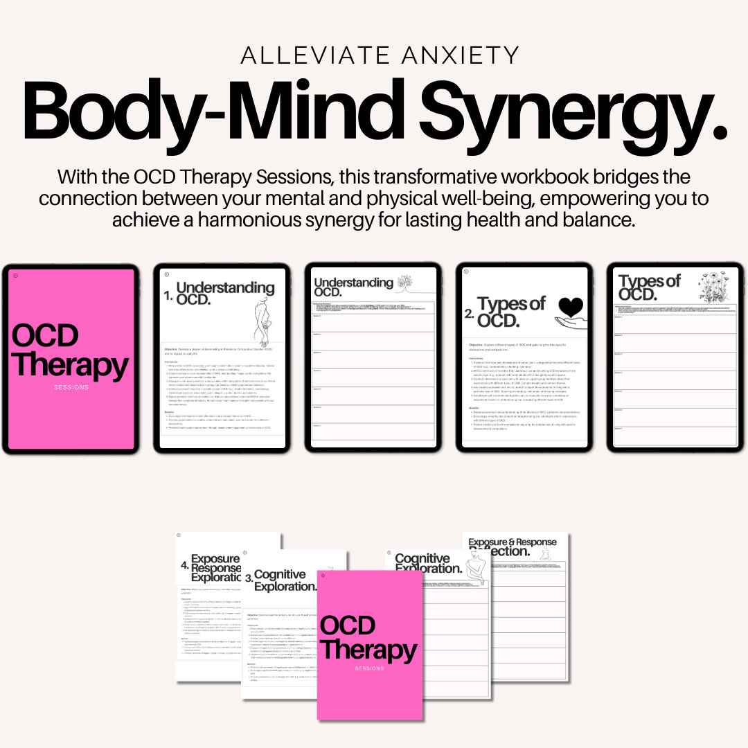Ocd Workbook, Ocd Therapy, Cbt for Ocd Workbook, Erp Ocd, Ocd Awareness ...