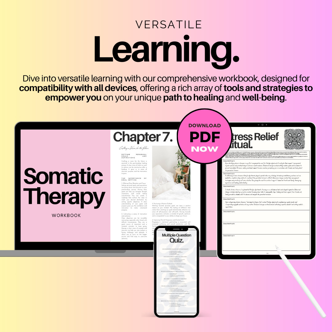 Somatic Therapy Workbook Bundle: Body Awareness & Healing Worksheets ...