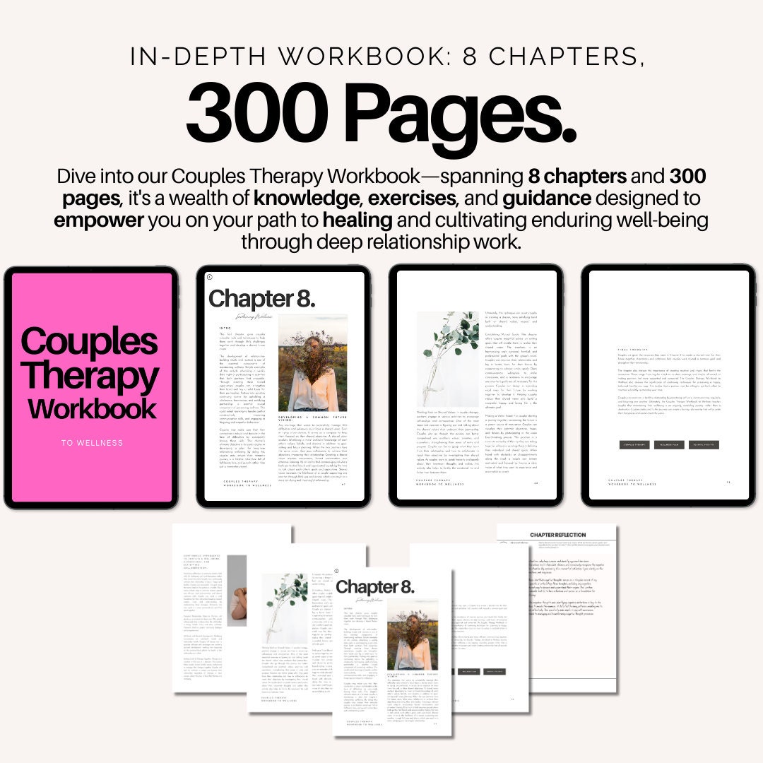 Couples Therapy Workbook: 300+ Prompts & Exercises (PDF Download) - Etsy