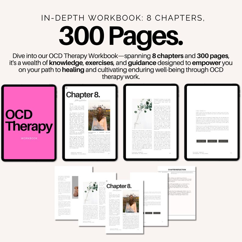 Ocd Workbook, Ocd Therapy, Cbt for Ocd Workbook, Erp Ocd, Ocd Awareness ...