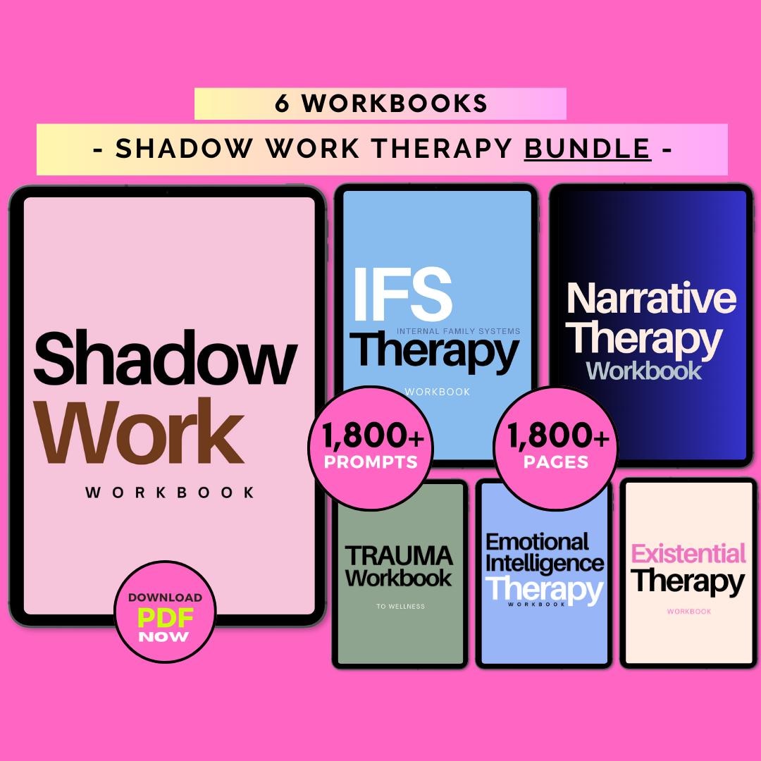 Shadow Work Workbook & Journal Bundle: Inner Work Prompts + Printable ...