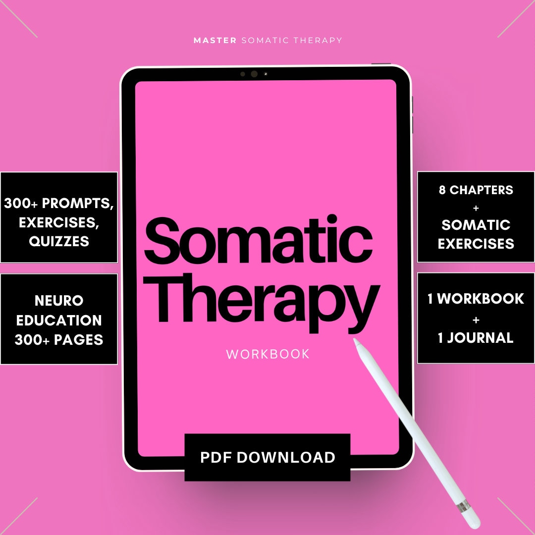 Somatic Therapy Workbook: 300+ Prompts & Exercises (PDF Download) - Etsy
