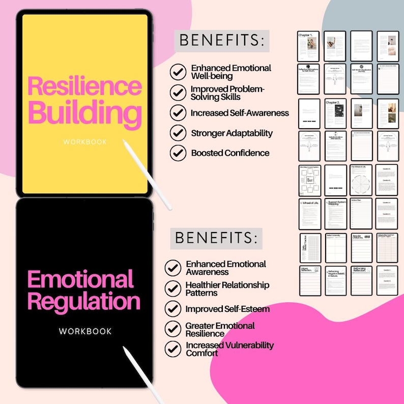 ART Therapy Workbook Bundle: Accelerated Resolution Therapy, ACT ...