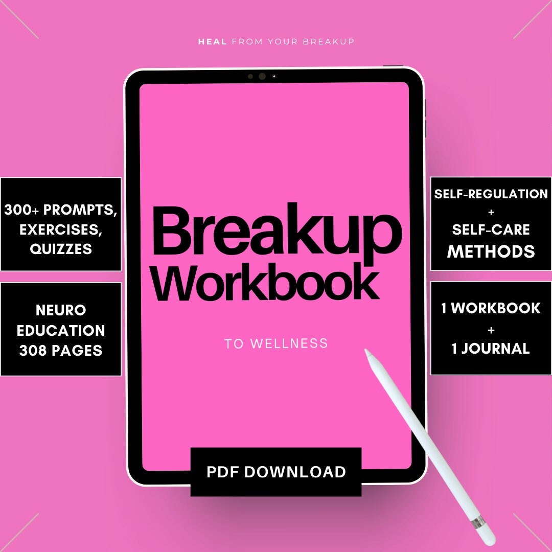 Breakup Workbook, Breakup Journal, Break up Journal, Break up Ritual ...