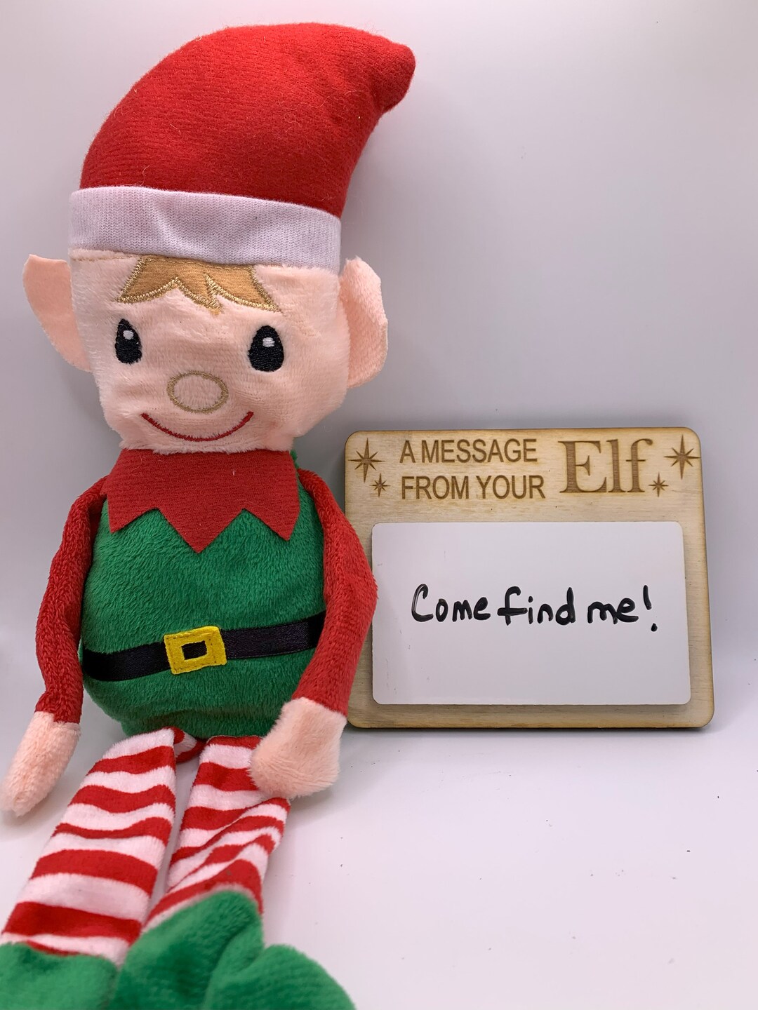 Elf on the Shelf Personalized Message Board - Etsy