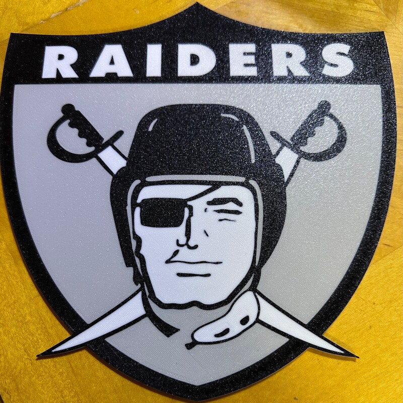Raiders Wall Art - Etsy