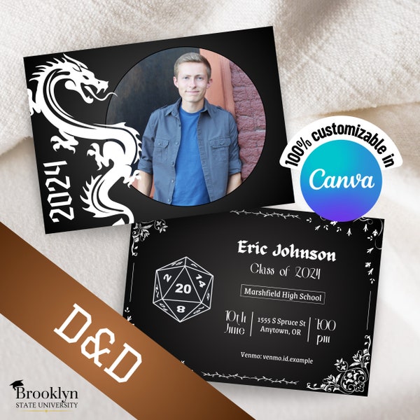 Senior Announcement - Etsy