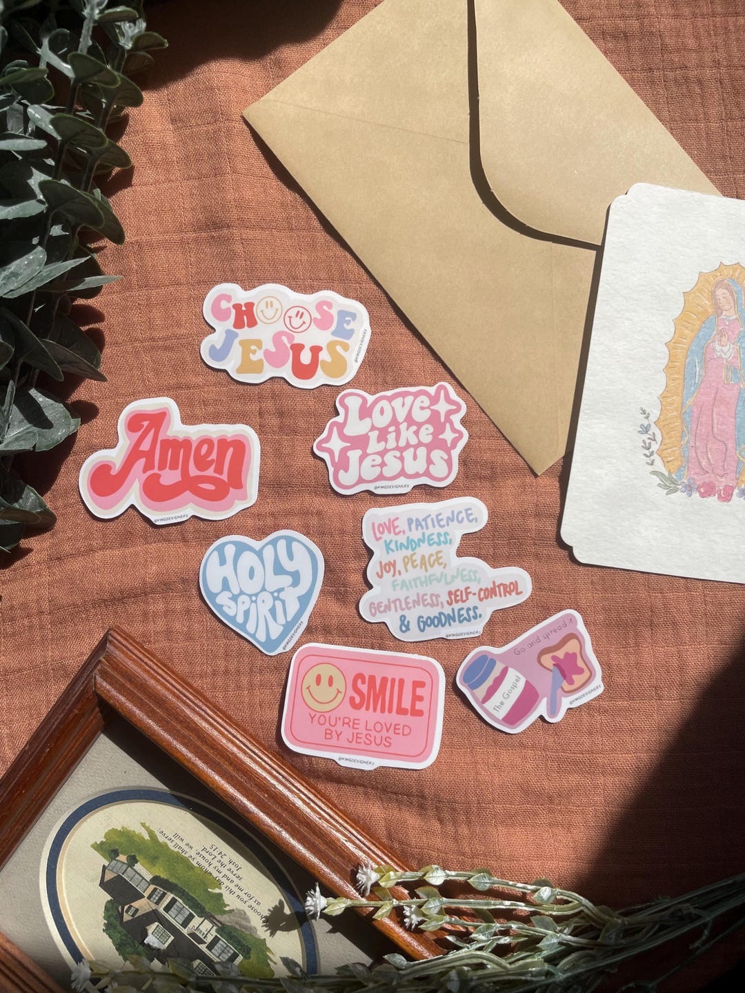 Catholic Sticker Bundle Pack – Choose Jesus, Christ Minded, Jesus Loves ...