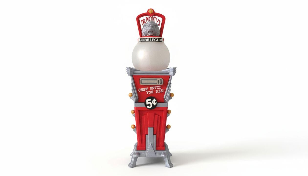 Zombies Inspired Gobblegum Machine - Etsy