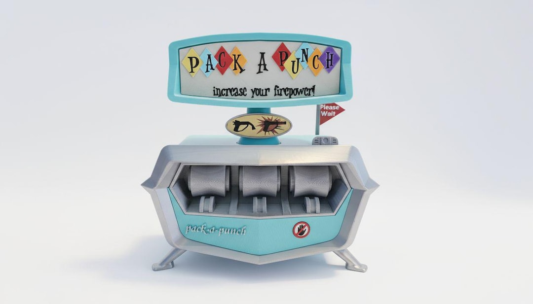 Zombies Inspired Pack-a-punch Machine - Etsy