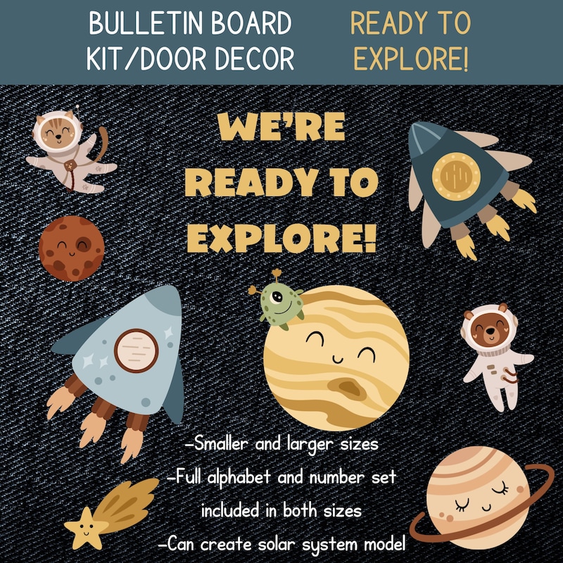 Space Bulletin Board - Etsy