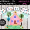 Basic Classroom Decor Set Happy Doodles Bright Colors Welcome Banner ...