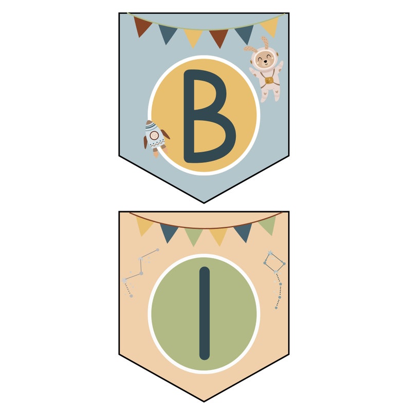 Birthday Display Board- Space Theme- Ready to Explore- Editable ...