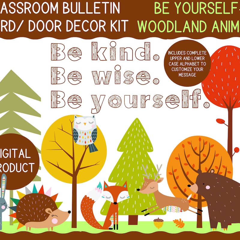 Woodland Classroom - Etsy
