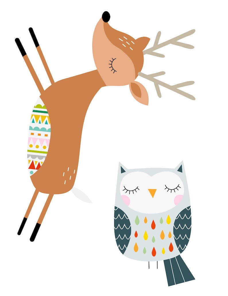 Woodland Animals Bulletin Board or Door Decoration Kit Adventure ...