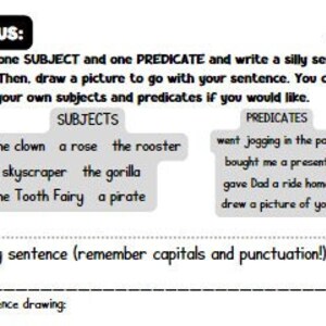 Sentence Smarts: Grammar Activities for Upper Elementary - Etsy