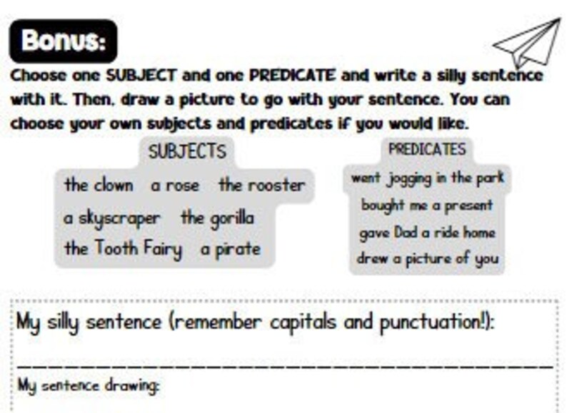 Sentence Smarts: Grammar Activities for Upper Elementary - Etsy