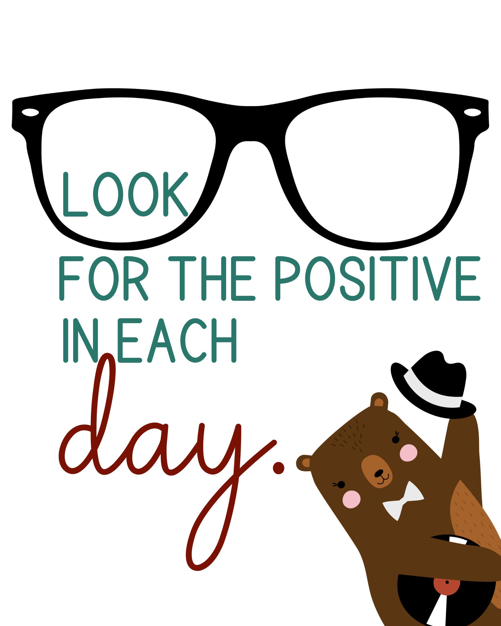 25 Affirmation Printables for Kids HIPSTER Woodland Animal - Etsy