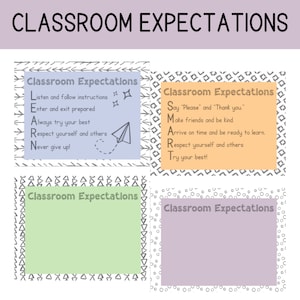 Classroom Management Decor: CHAMPS, Clip Chart, Hand Signals (digital ...