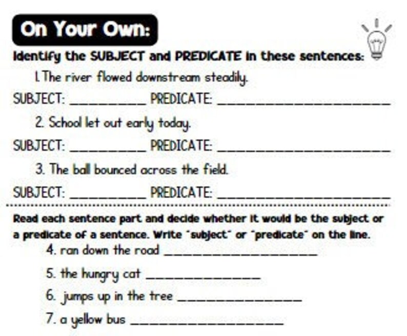 Sentence Smarts: Grammar Activities for Upper Elementary - Etsy