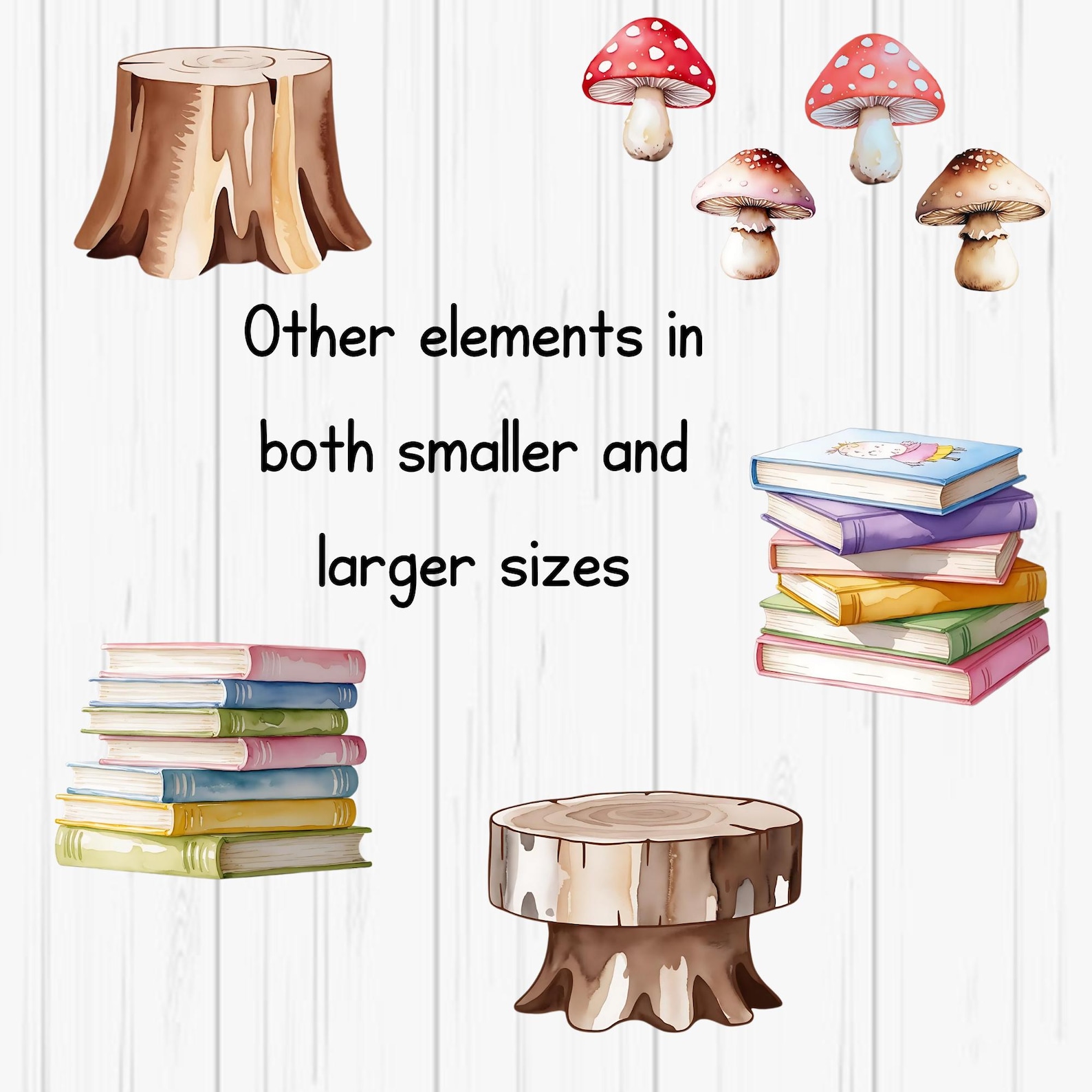 Watercolor Woodland Animals Reading Bulletin Board - Classroom Decor ...