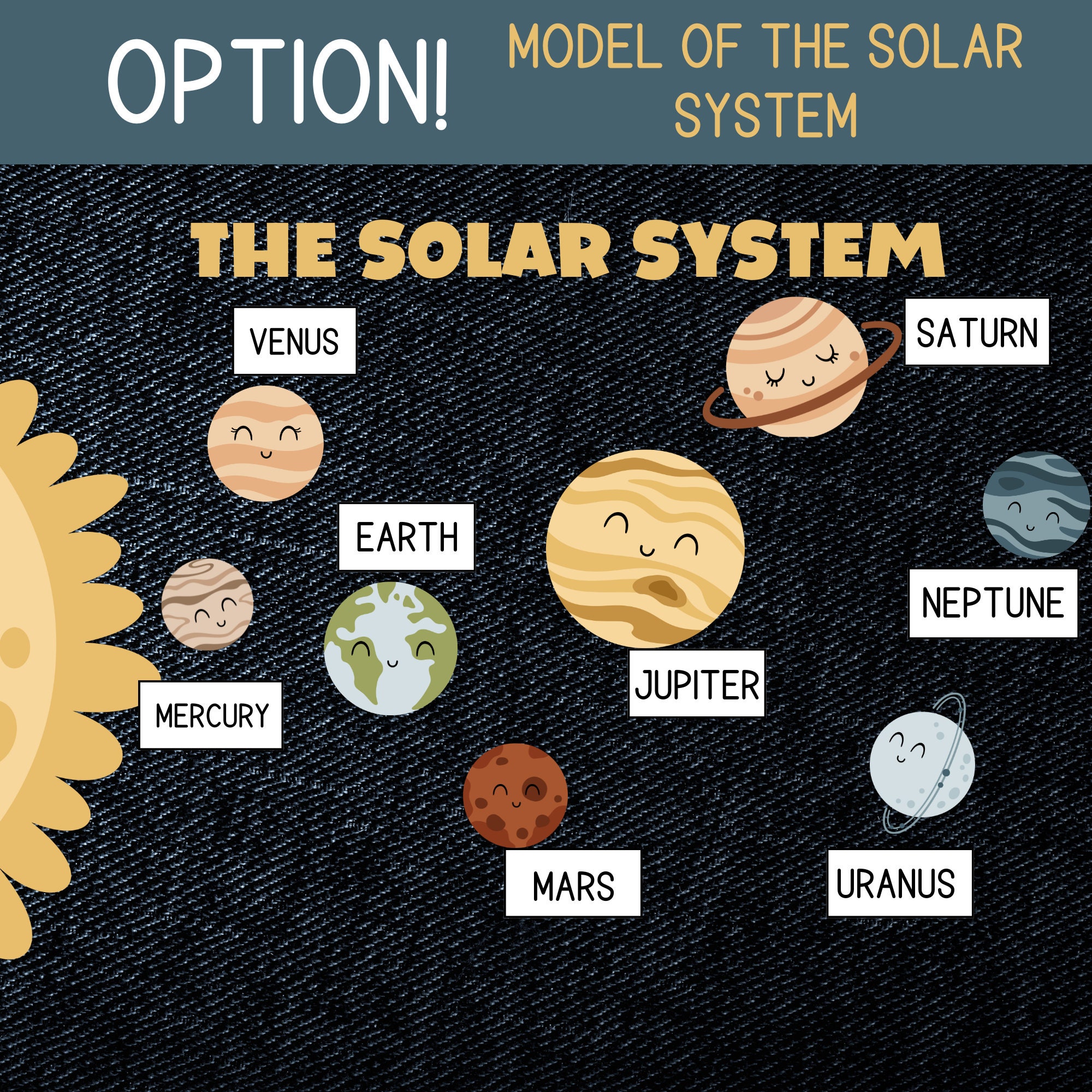 Space Bulletin Board or Door Decor for Classroom- We're Ready to ...