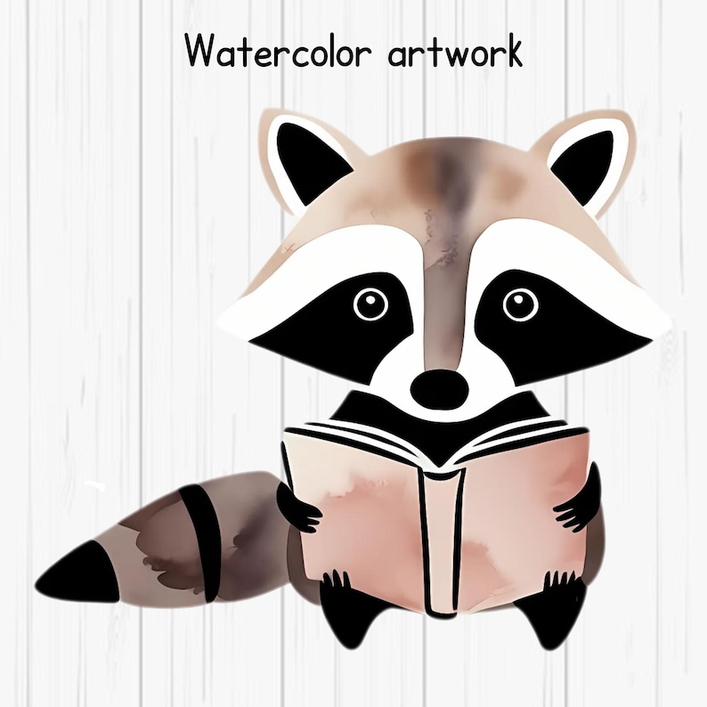 Watercolor Woodland Animals Reading Bulletin Board - Classroom Decor ...