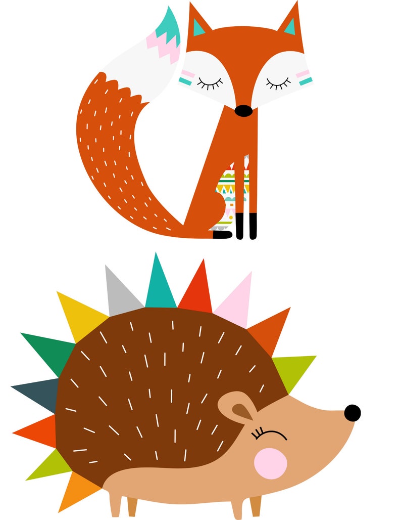 Woodland Animals Bulletin Board or Door Decoration Kit Adventure ...