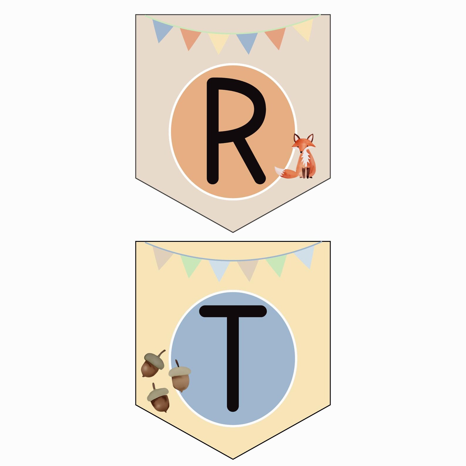 Woodland Animals Birthday Display Board: Watercolor Classroom Decor ...