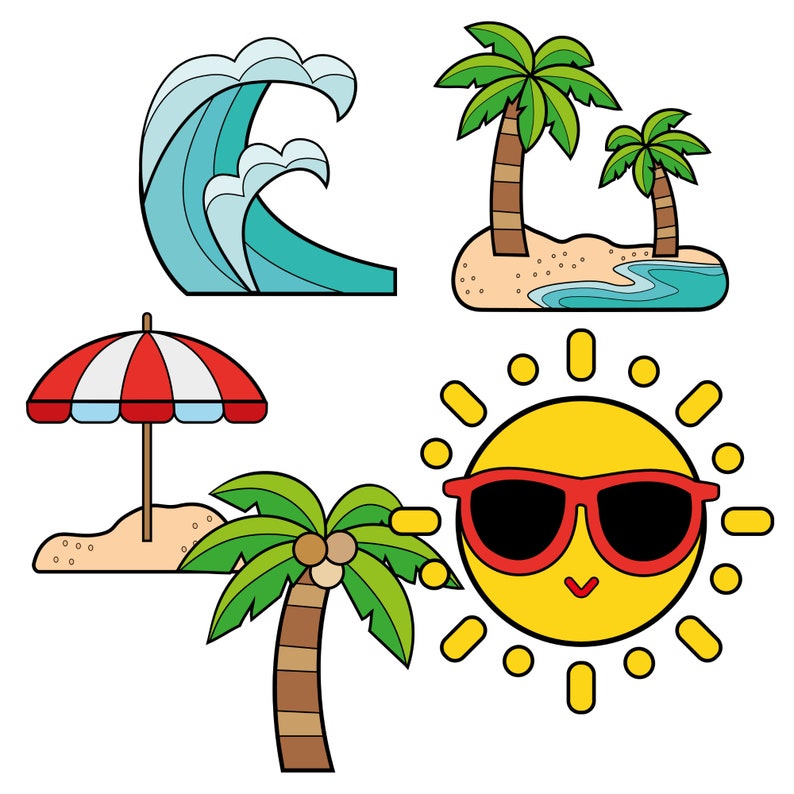 Summer Bulletin Board Decor: Beach Classroom Door Decoration - Etsy