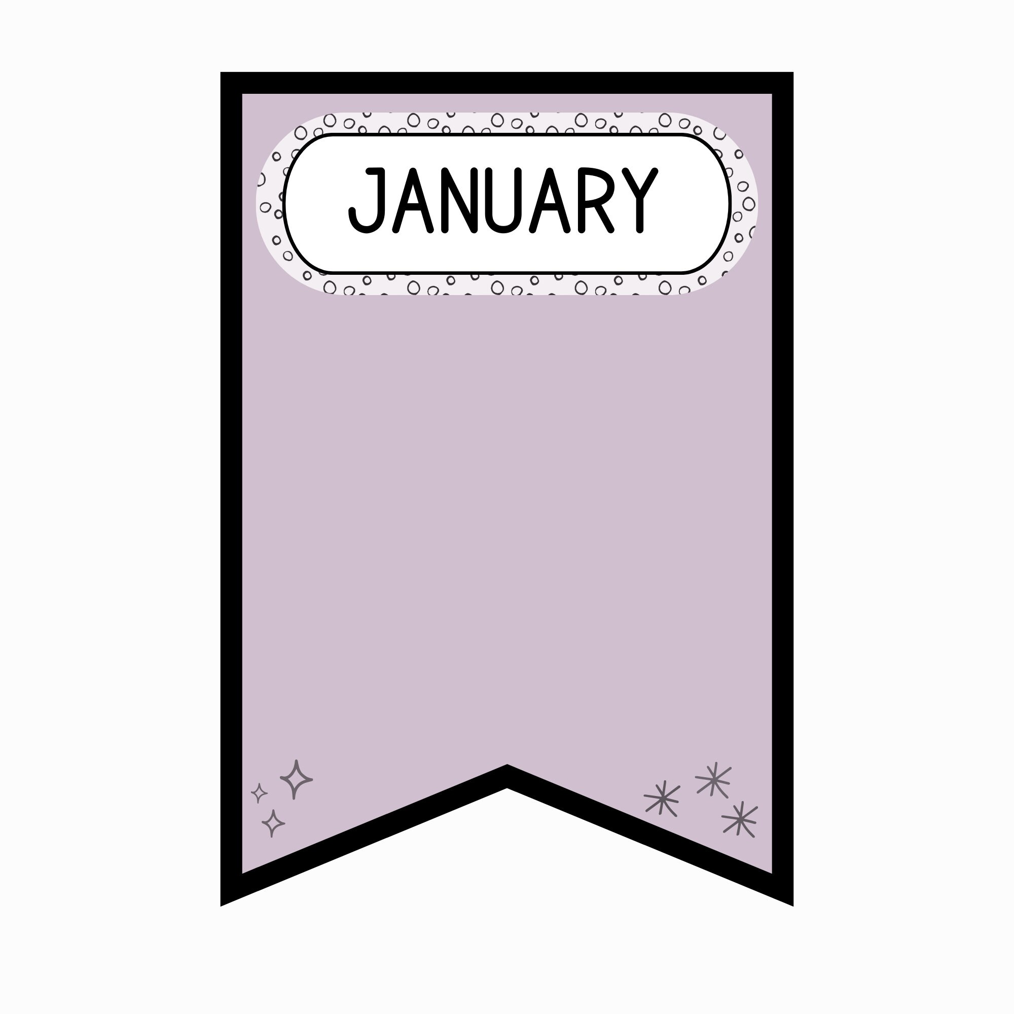 Birthday Board Display for Classroom Calm Colors Happy Doodles Printed ...