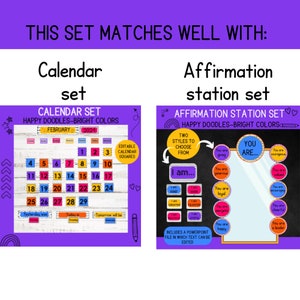 Classroom Management Decor- Display Sets for Elementary Classroom ...