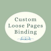 Custom Book Binding - Etsy