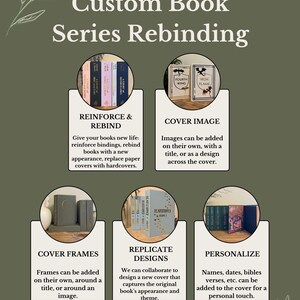 Custom Book Series Rebinding Service, Rebinding Customer-provided Books ...