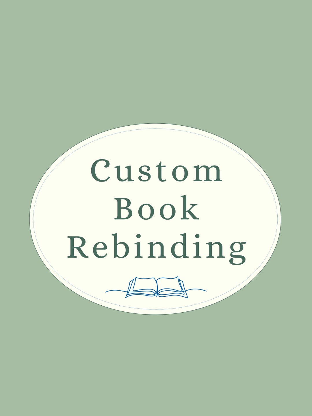 Custom Book Rebinding Service: Hardcover Cotton Canvas With Foil Title ...