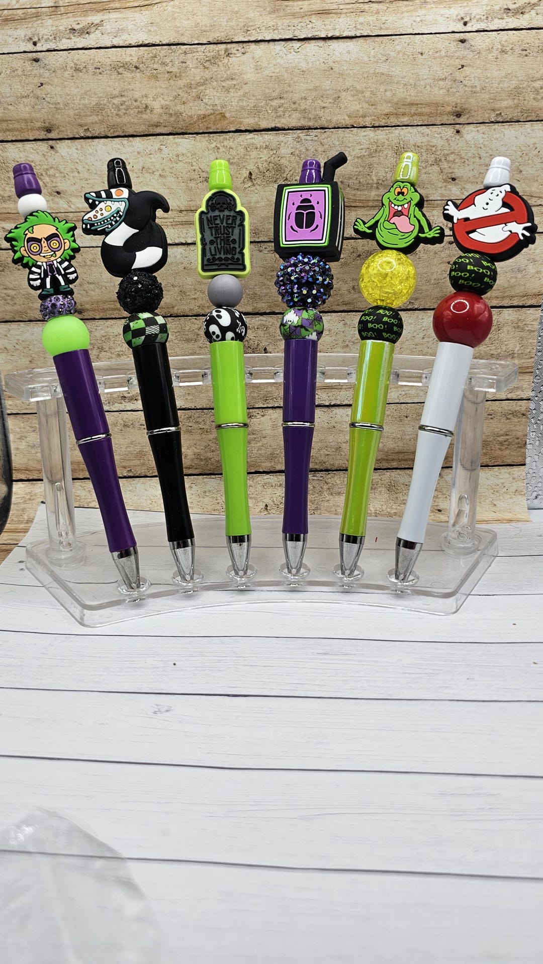 Silly Scary Ghosts With the Most Bead Ballpoint Pens With Refillable ...