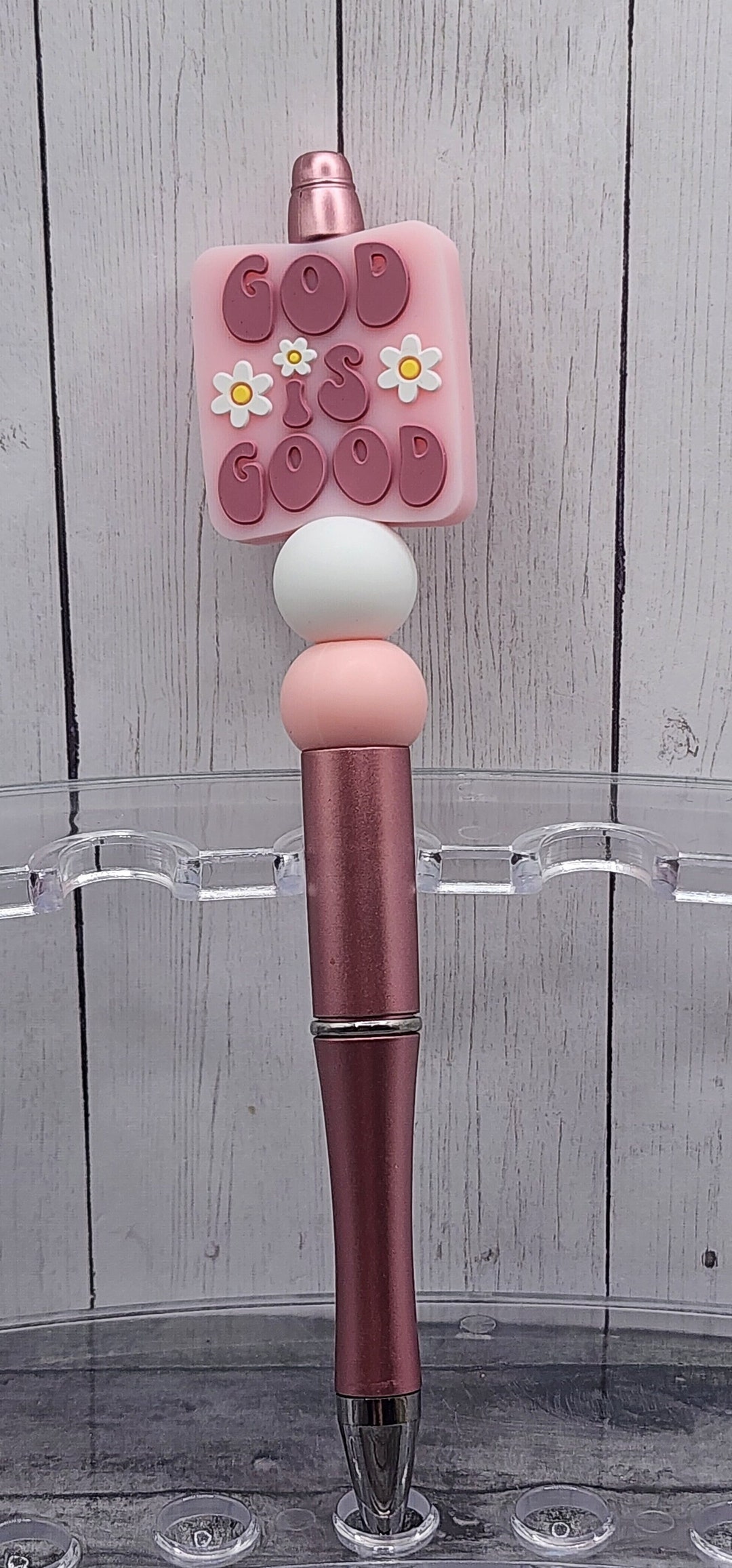 God is Good Pink Ballpoint Pen - Etsy