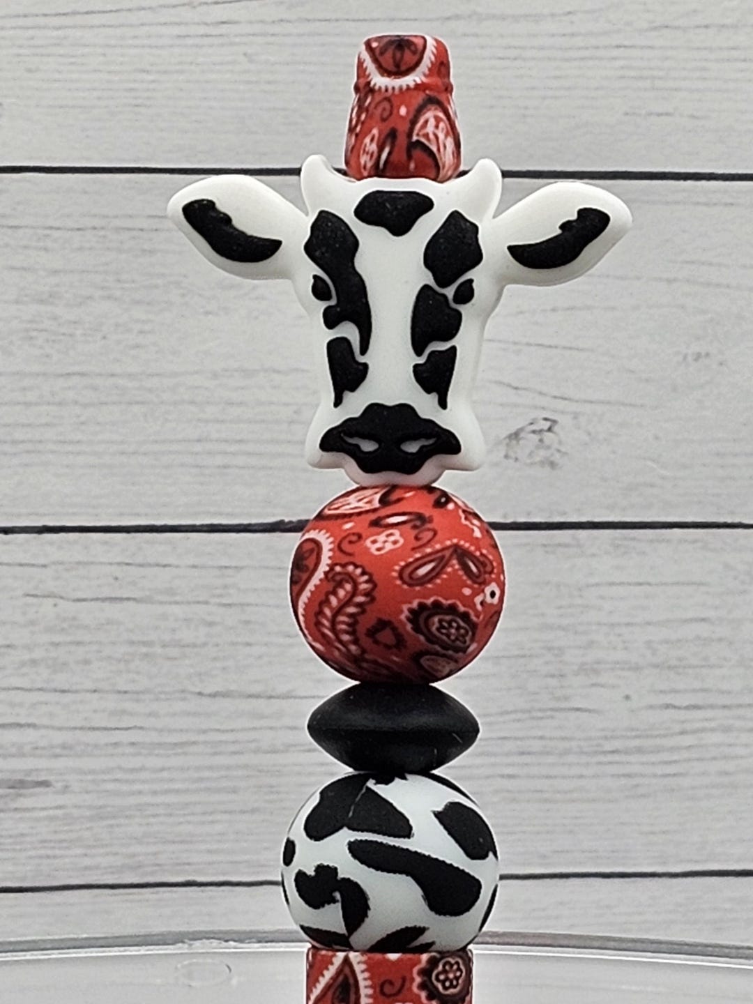 Cute Cow and Cowprint and Bandana Ballpoint Pen With Refillable Ink - Etsy