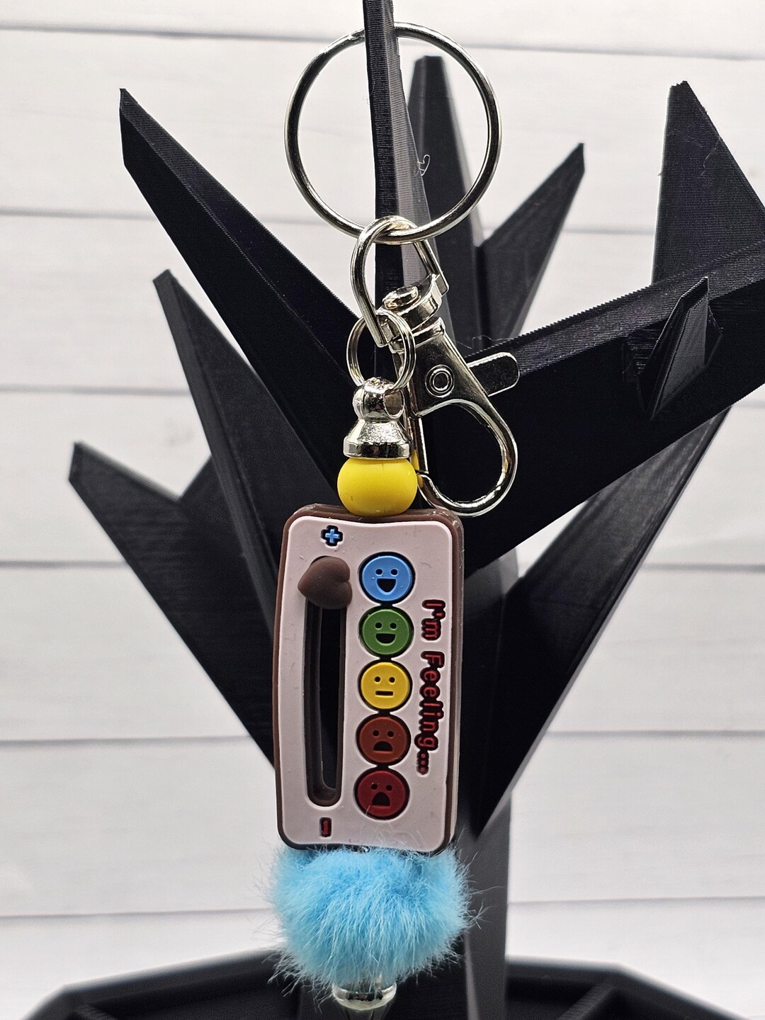 Feelings and Emotions Interactive Keychain/bag Clip - Etsy