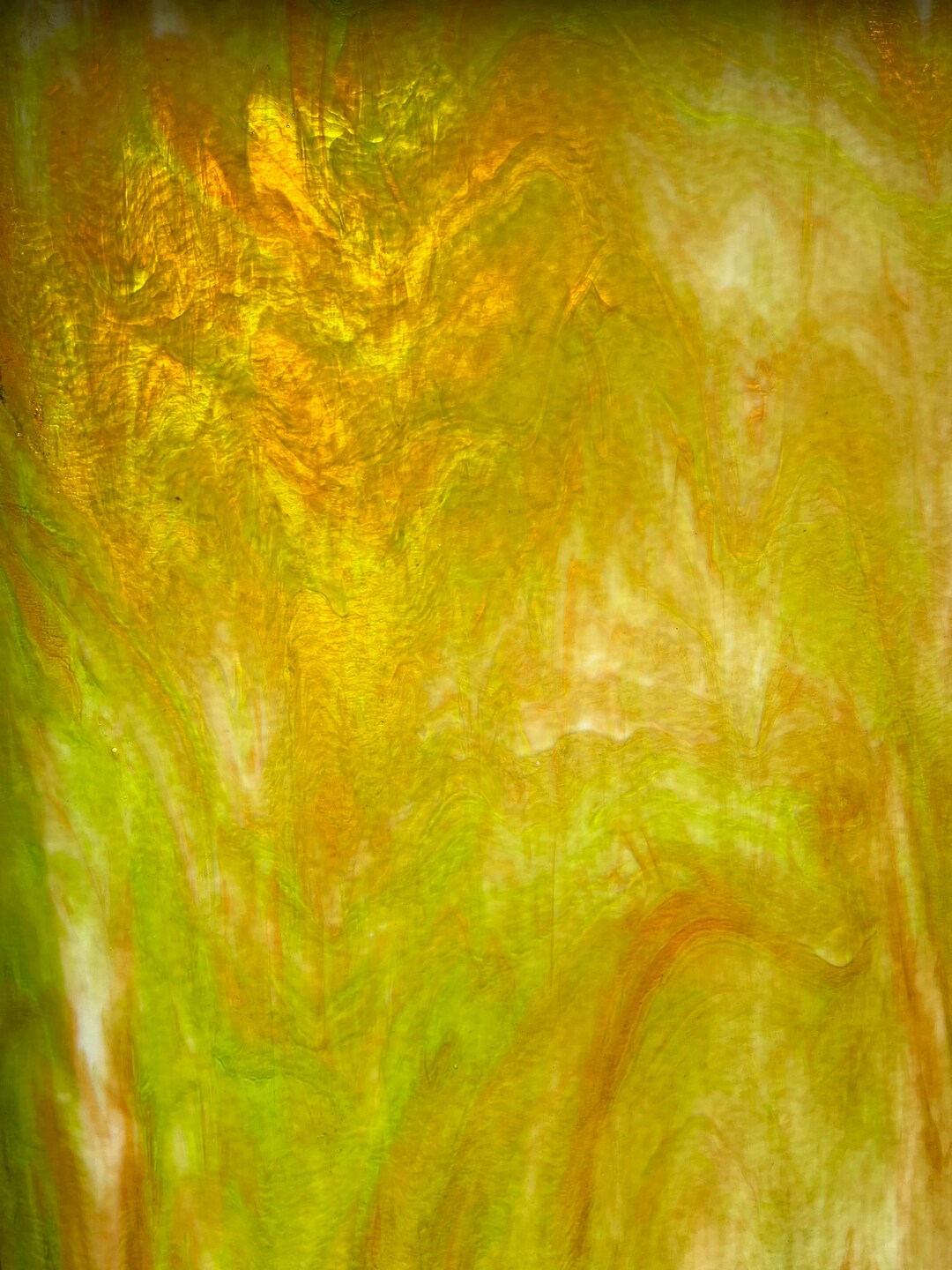 Pistachio Streaky Art Glass - Etsy