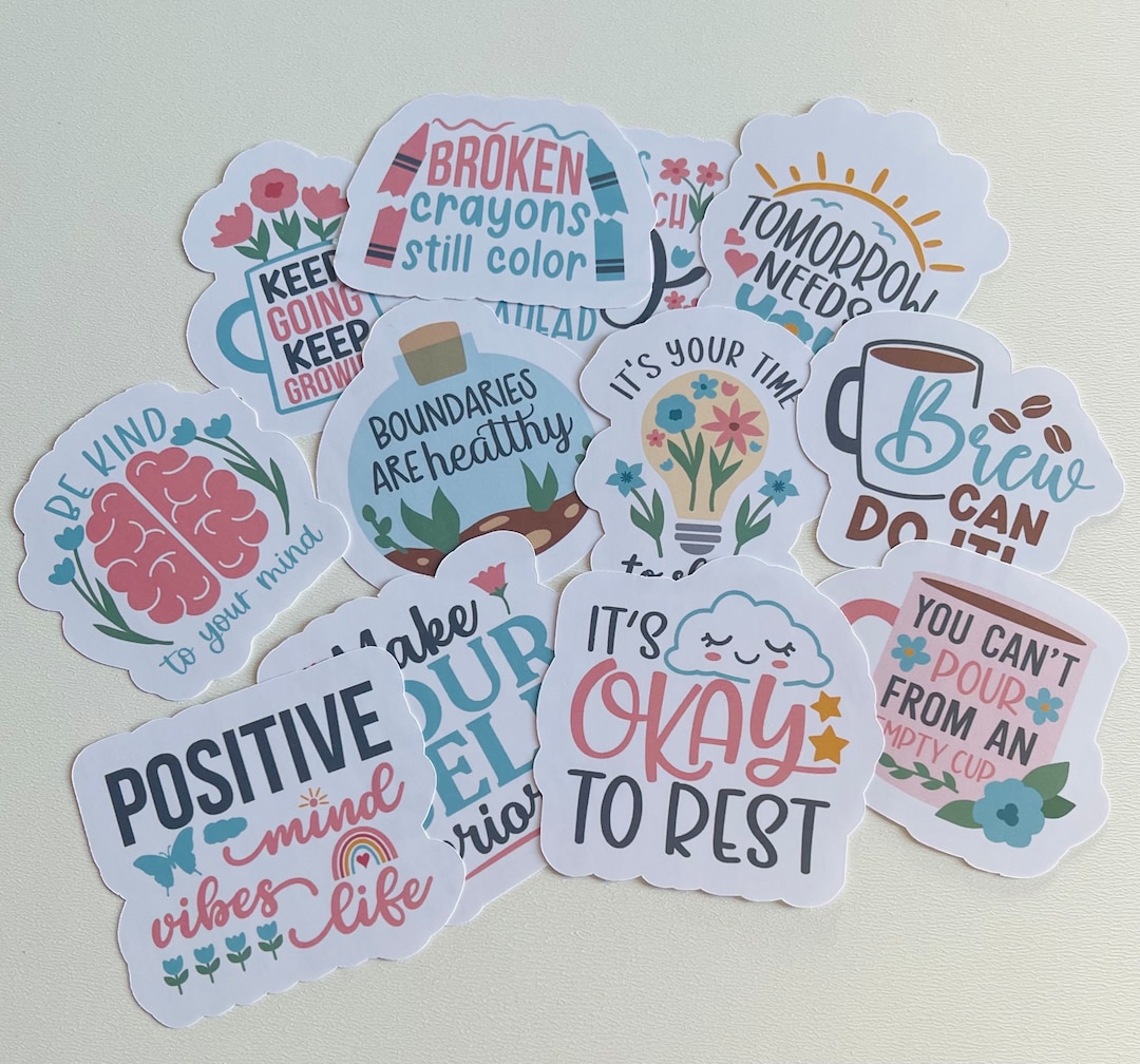 Positive Quote Stickers, Scrapbook Supplies, Journal Accessories, Free ...