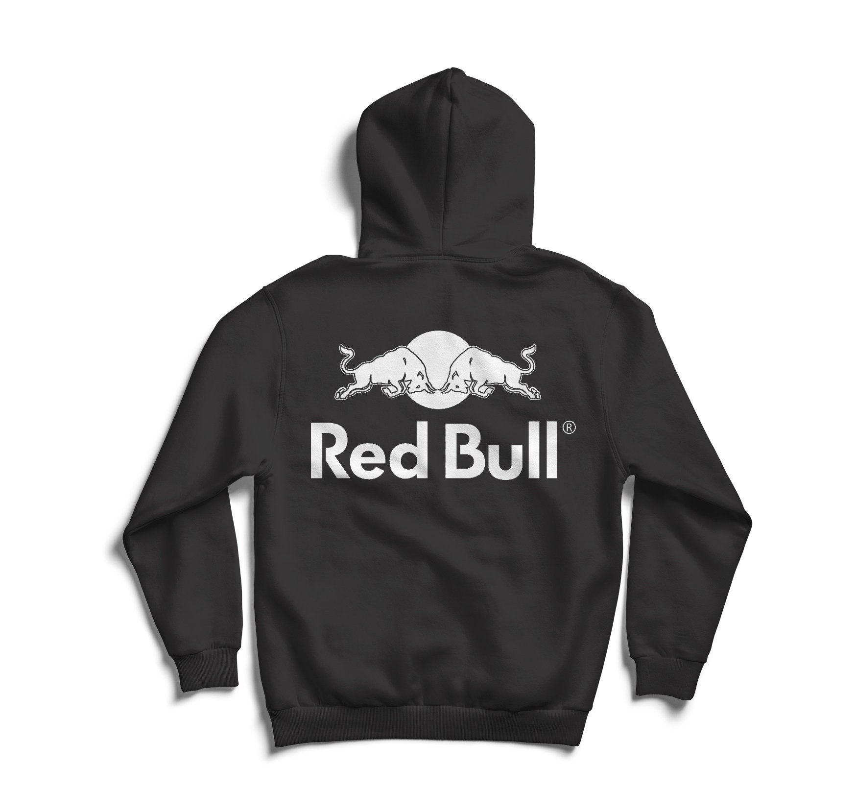 Red Bull Hoodie White or Black - Etsy