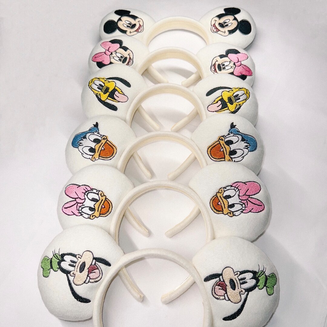 Embroidered Sensational Six Character Mouse Ears Mouse & Friends ...