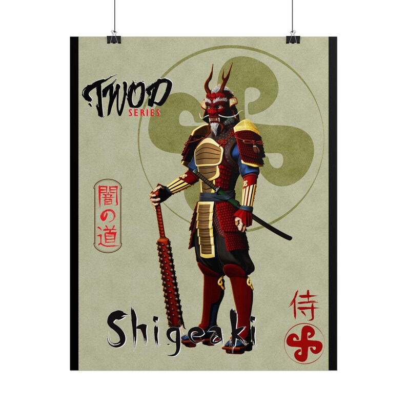 TWOD Series Shigeaki - Rolled Poster - No AI Used - Poster Only - Etsy