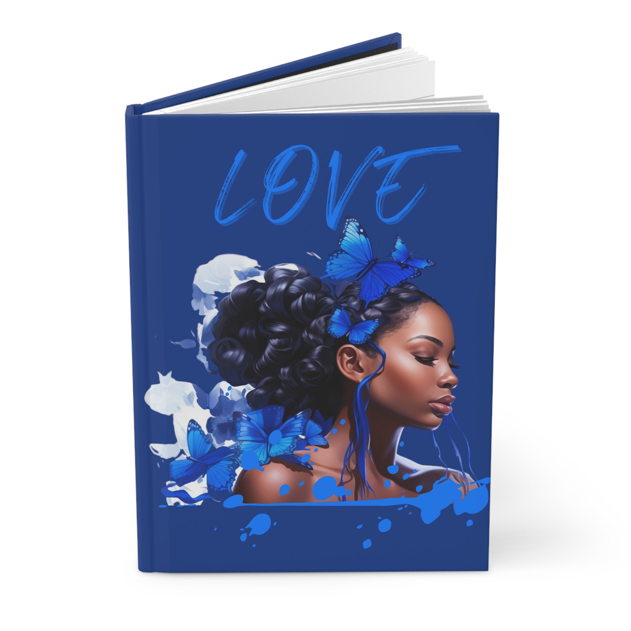 Love, Self-care, Royal Blue, Personal Journal - Dark Blue - Etsy
