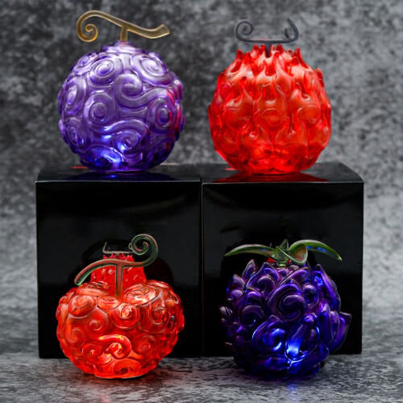 One Piece Devil Fruit, 3D Printed Devil Fruit, One Piece Gift, Anime ...