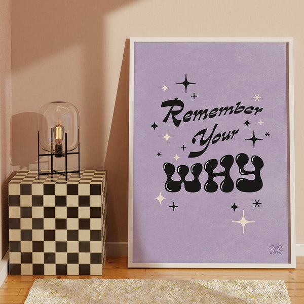 Remember Your Why Printable - Etsy