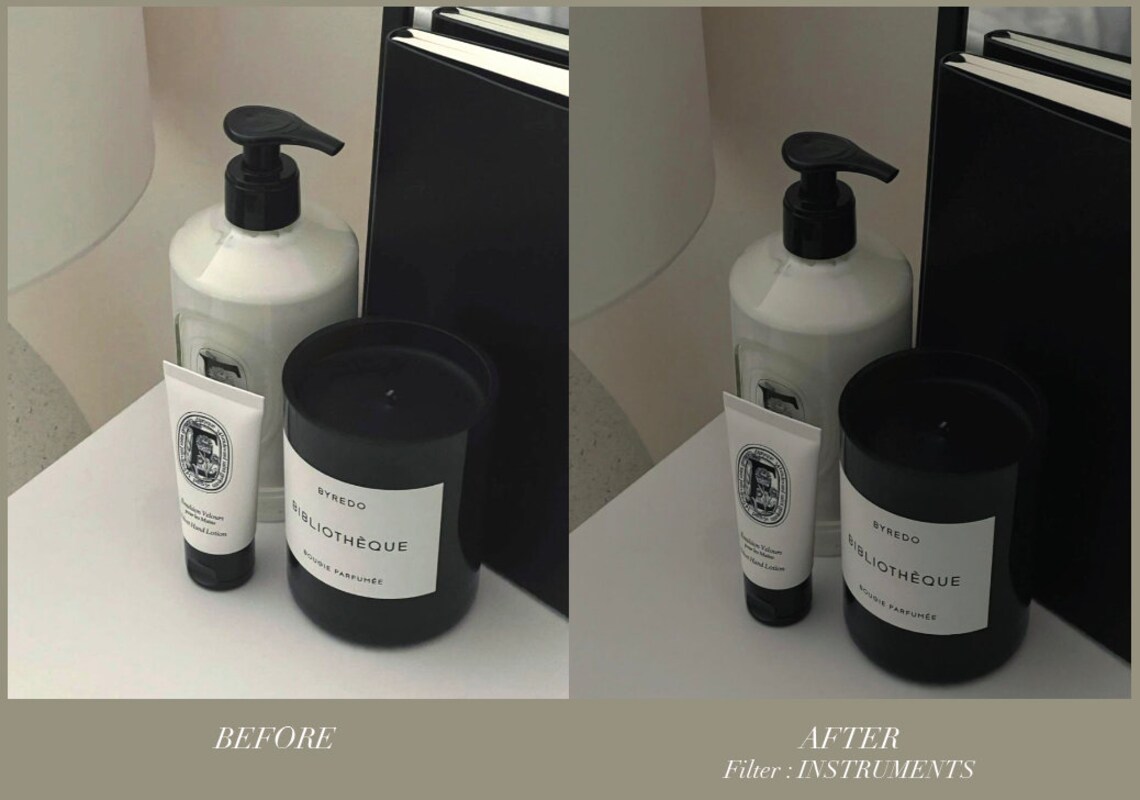 INSTRUMENTS Preset & Style Guide - Etsy