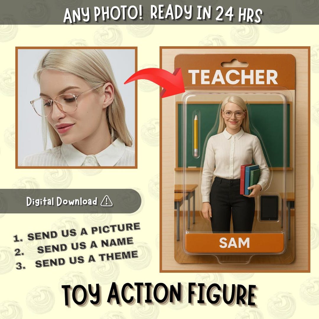 Custom Action Figure Design | Personalized Toy Figure | Customizable ...