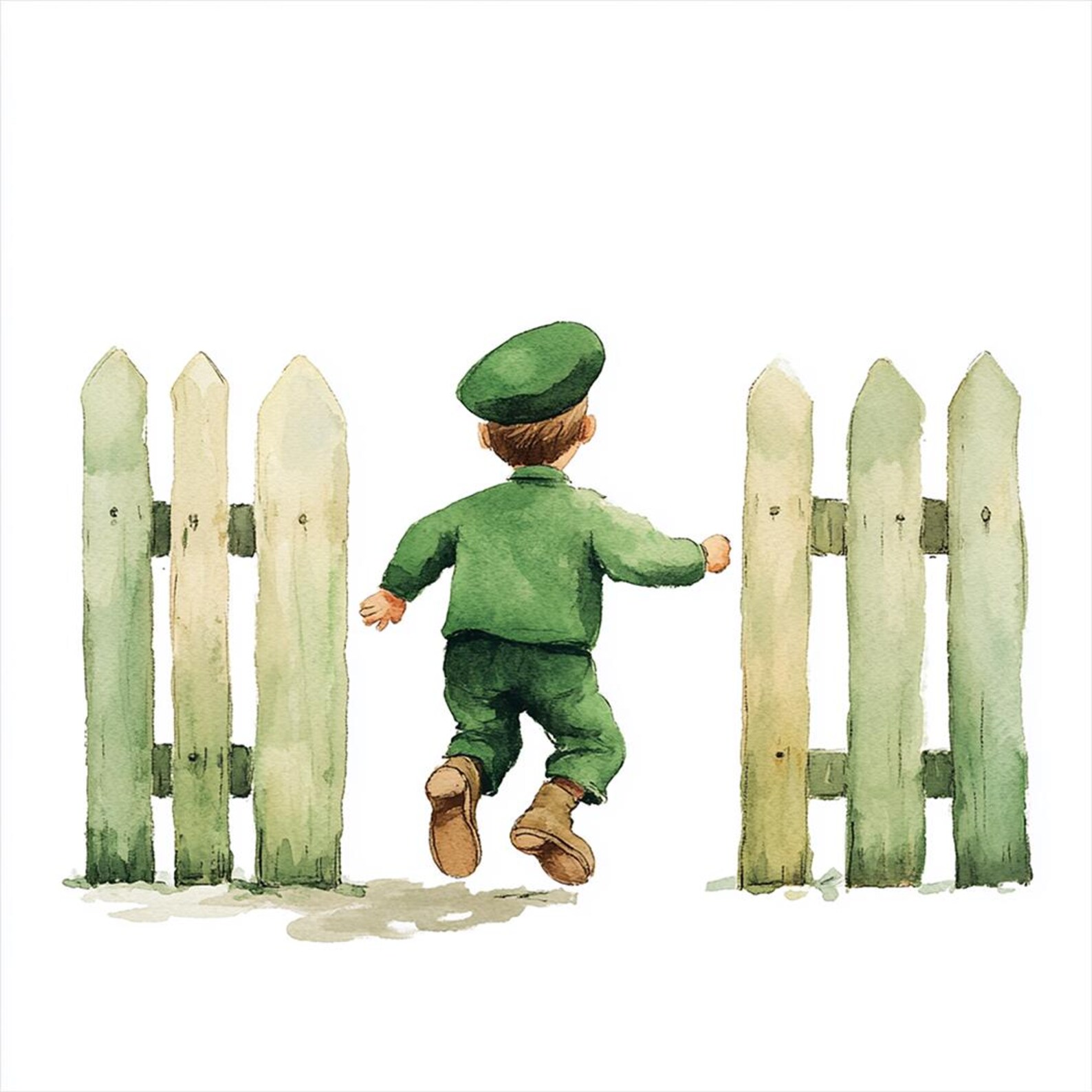 St. Patrick's Day Fences Clipart - 12 High Quality Pngs - White ...